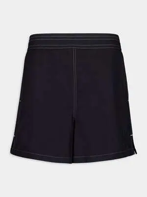 AMI Paris Technical Beach Shorts - Black