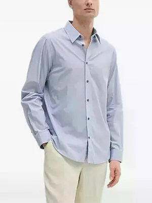 Armani Exchange Buttoned Long-sleeves Shirt