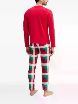 BENETTON Printed Checked Sleepwear