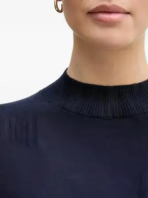 BENETTON Puff-sleeve Knitted Sweater