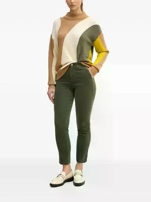 BENETTON Colour-block Boxy-fit Sweater