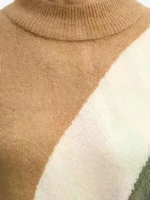BENETTON Colour-block Boxy-fit Sweater