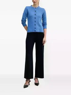 BENETTON Wide Leg Trousers - Blue