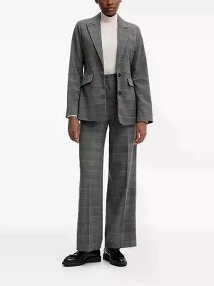 BENETTON Patterned High-waisted Trousers
