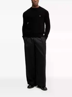 BENETTON Logo Crew-neck Sweater