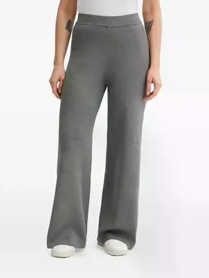 BENETTON Side-stripe Trousers - Grey