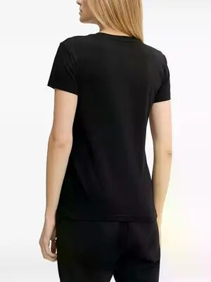 Armani Exchange V-neck T-shirt - Black