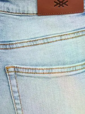 BENETTON Flared Denim Jeans - Blue