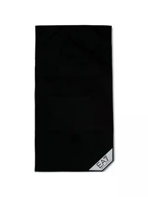 EA7 Logo Towel - Black
