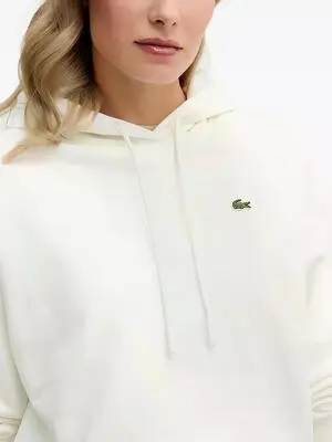 Lacoste Logo-appliqué Hoodie - Neutrals