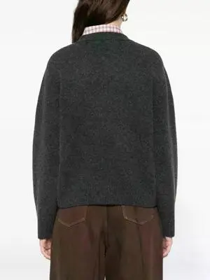 Arch4 Janelle V-neck Cardigan - Grey