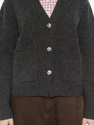 Arch4 Janelle V-neck Cardigan - Grey