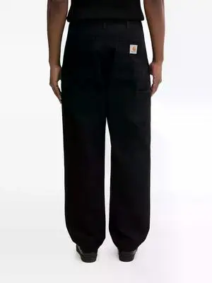 Carhartt Work In Progress Patch Pocket Denim Trousers - Black
