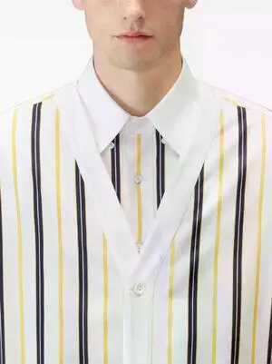 Thom Browne Poplin Repp Stripe Shirt