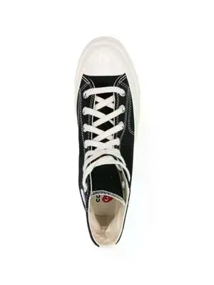 Play Comme Des Garcon Chuck 70 Hi Heart Sneakers