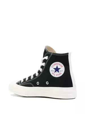 Play Comme Des Garcon Chuck 70 Hi Heart Sneakers