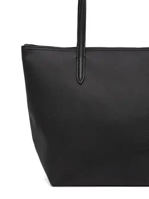 Lacoste Small Zip Tote - Black