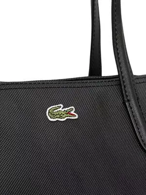Lacoste Small Zip Tote - Black