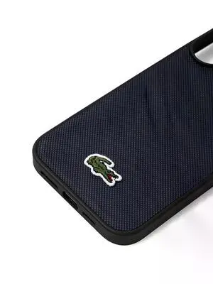 Lacoste Textured Logo Iphone 16 Plus Phone Case