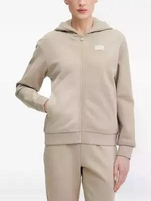EA7 Hooded Tracksuit With Logo Patch