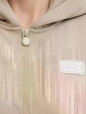 EA7 Hooded Tracksuit With Logo Patch