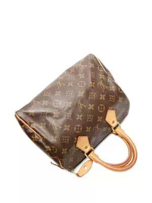 LOUIS VUITTON 2011 25 Speedy Tote Bag - Brown