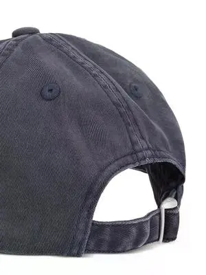 Armani Exchange Logo Patch Baseball Cap - Blue