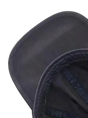 Armani Exchange Logo Patch Baseball Cap - Blue