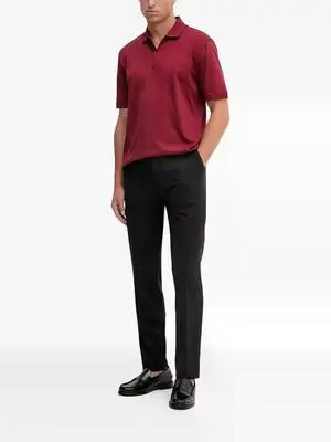 Armani Exchange Zipped Polo Shirt