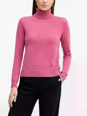 BENETTON Roll-neck Sweater - Pink