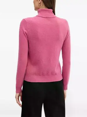 BENETTON Roll-neck Sweater - Pink