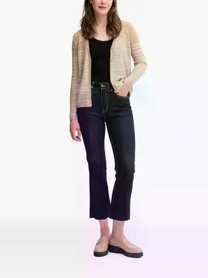 BENETTON Frayed Hem Jeans - Blue