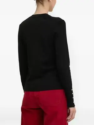 BENETTON Button V-neck Knitwear