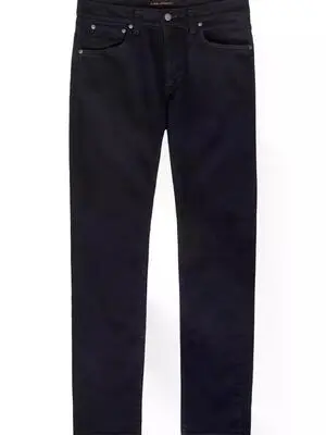 Nudie Jeans Lean Dean Five-pocket Jeans - Blue