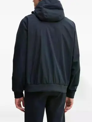 EA7 Zip-up Hooded Jacket - Blue