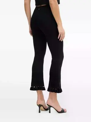 TWINSET Crochet Ruffled Trousers
