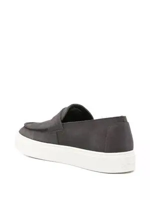 Calvin Klein Leather Loafers With Strap Detail