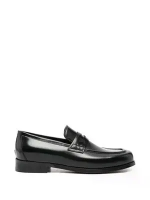 MORGILLO Leather Loafers - Black