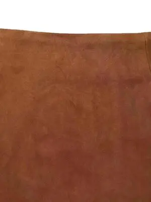 ROTATE BY BIRGER CHRISTENSEN Suede Mini Skirt