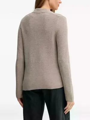 BENETTON Patch-pocket Cardigan - Neutrals