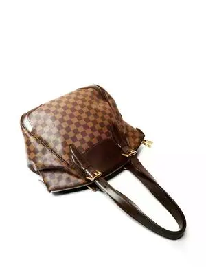 LOUIS VUITTON 2010 Damier Tote Bag - Brown