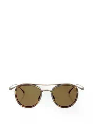 Giorgio Armani Round Frame Sunglasses - Brown
