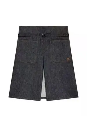 Courreges Loose Fit Shorts For Women