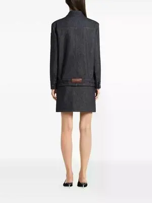 COURREGES Belted Denim Jacket