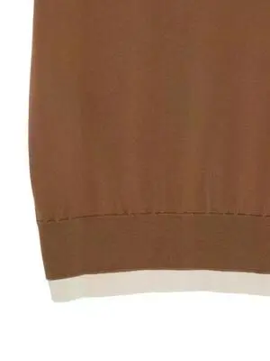 PAOLO PECORA Contrast-trim T-shirt