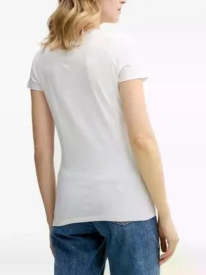 Armani Exchange Sequin-embellished T-shirt