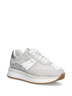 TWINSET Glitter Panelled Sneakers