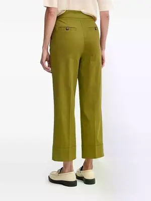BENETTON Button-fastening High-rise Trousers