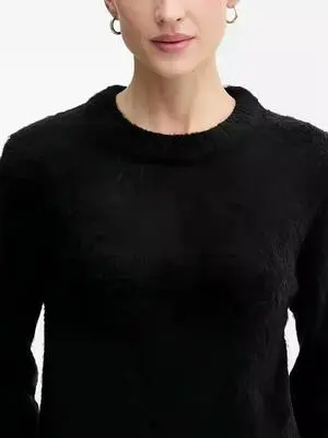 BENETTON Round Neck Three-quarter Sleeve Sweater