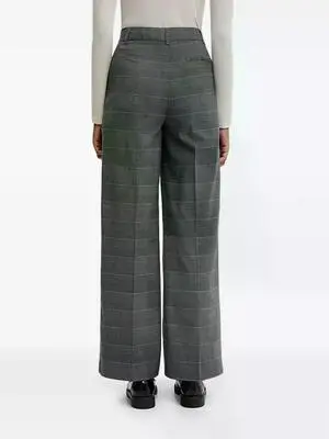 BENETTON Patterned Wide Leg Trousers